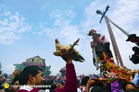 Bisket Jatra, Bhaktapur - A Visually Stunning Festival in Nepal | Tale ...